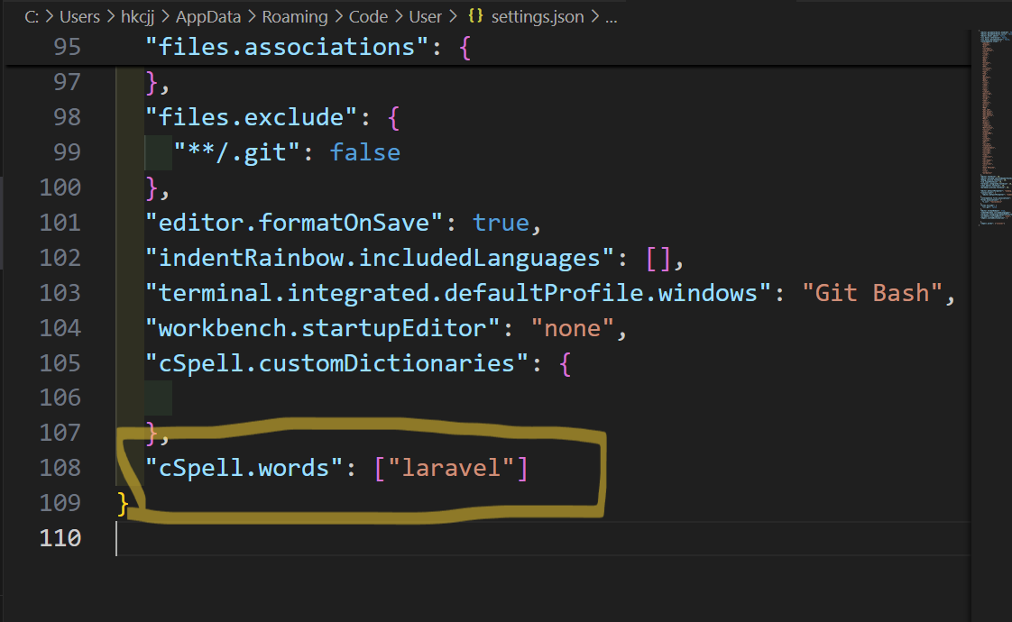 【VSCode】Code Spell Checkerでスペルチェック除外設定（関数エラーについても追記） | Pさんのメモ